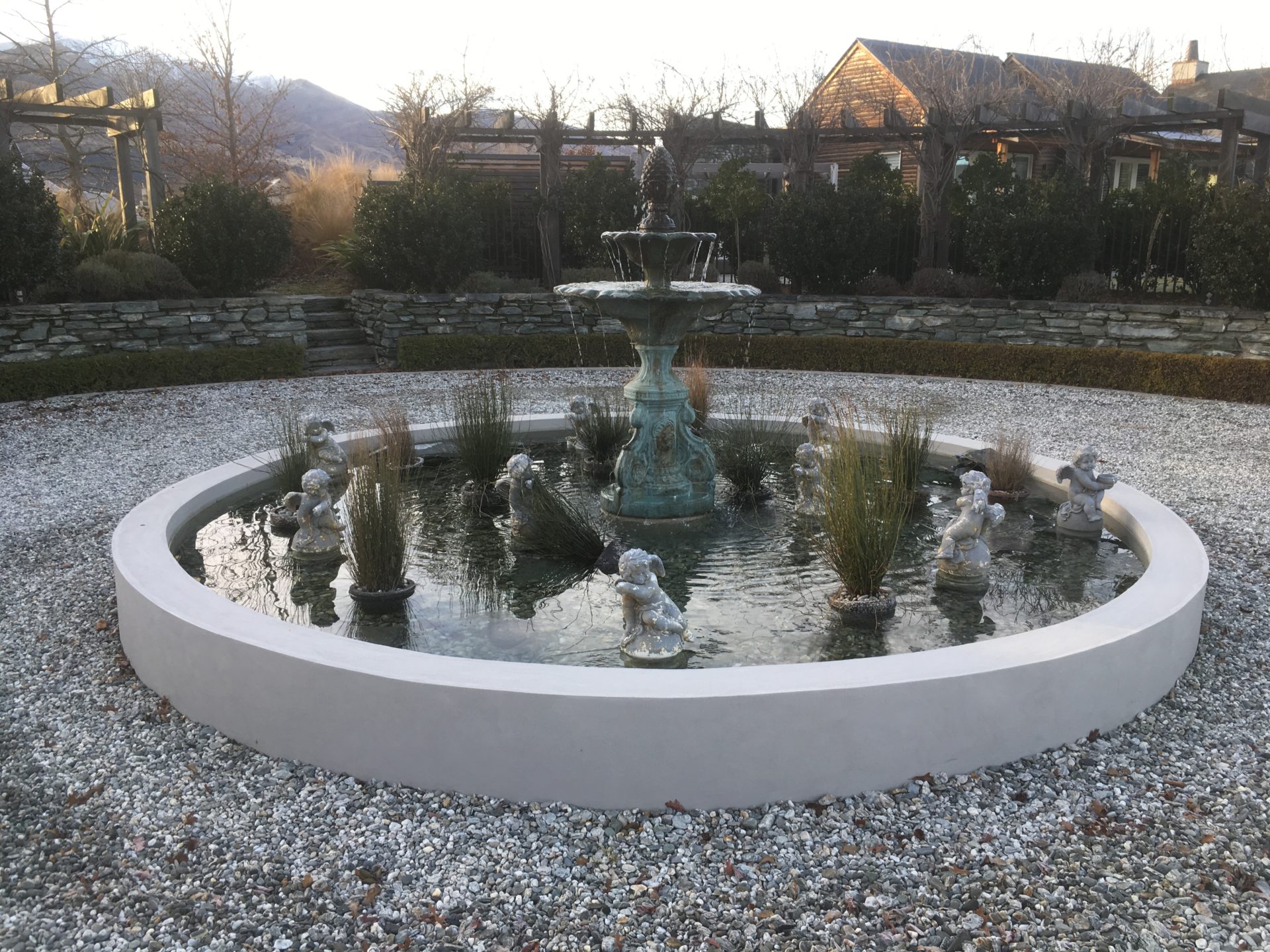 Millbrook Fountain – Lake Pool & Spa